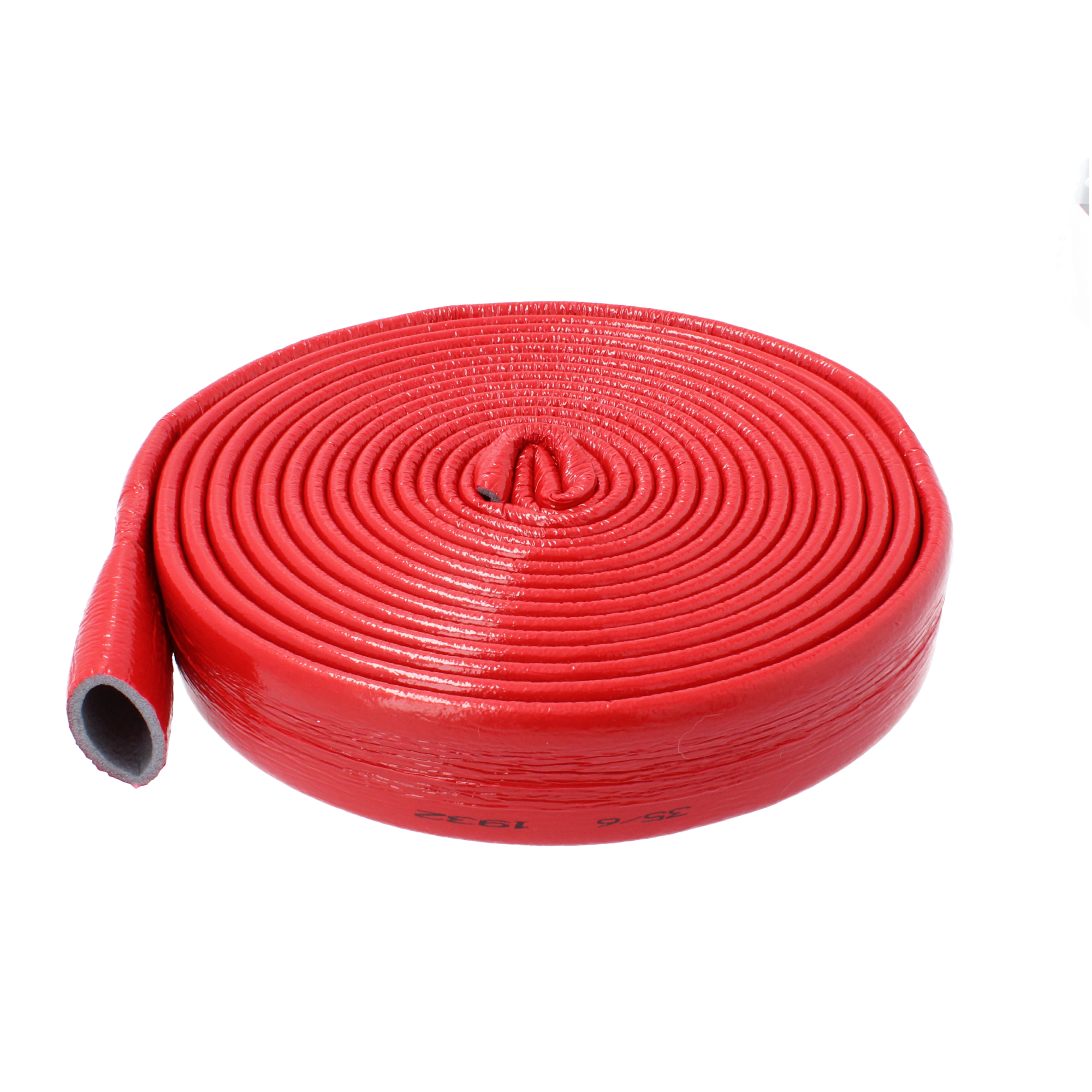 Insulating hose pipe insulation PEX ISOLATION 10m Red 15 18 22 28 35 ...